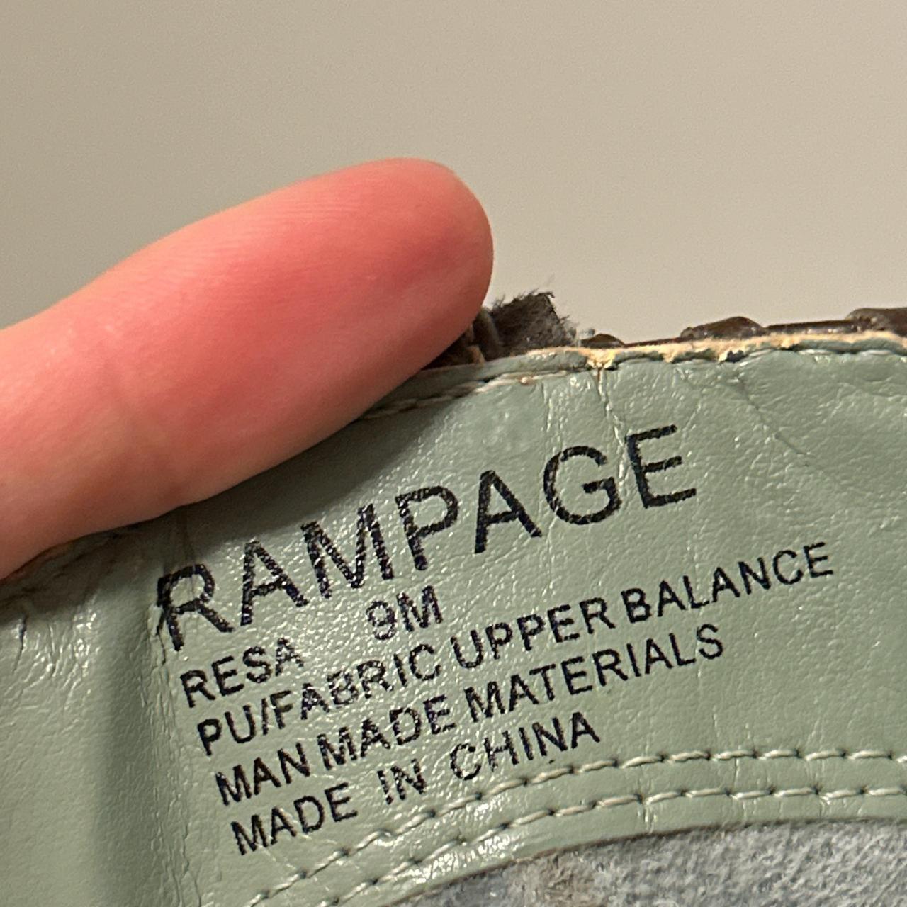 Rampage vintage early 2000s cowboy boots suede brown... - Depop