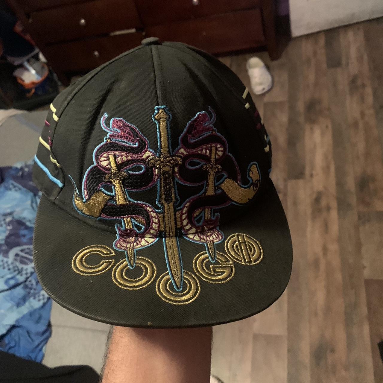vintage coogi hat size 7 half - Depop