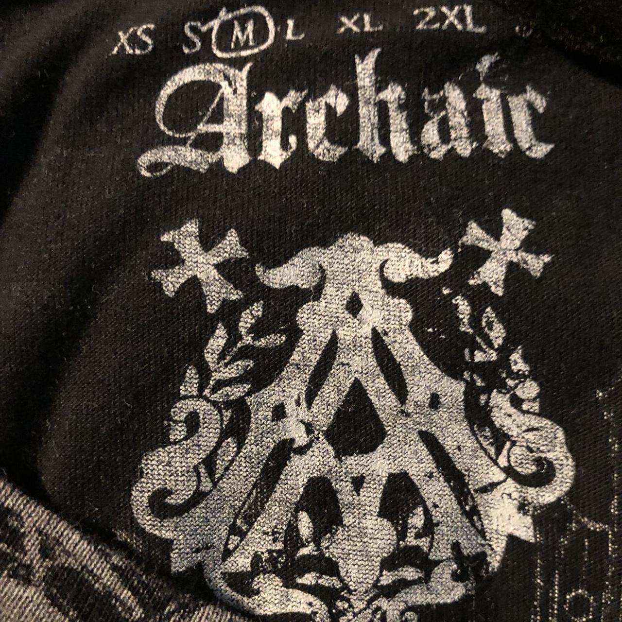 Archaic by affliction shirt Looks brand new with no... - Depop