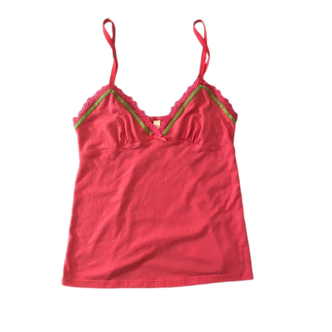 Victoria's Secret Women's Pink Vests-tanks-camis | Depop