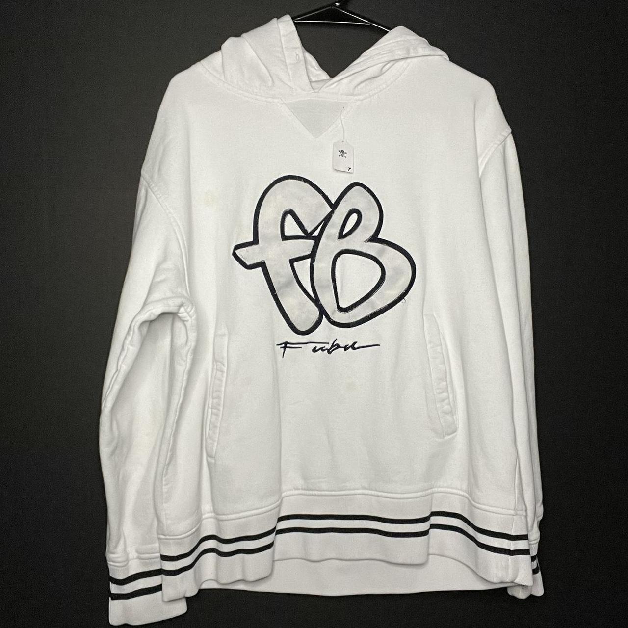 Y2K FUBU HOODIE Men’s size M Used in gr8 condition... - Depop