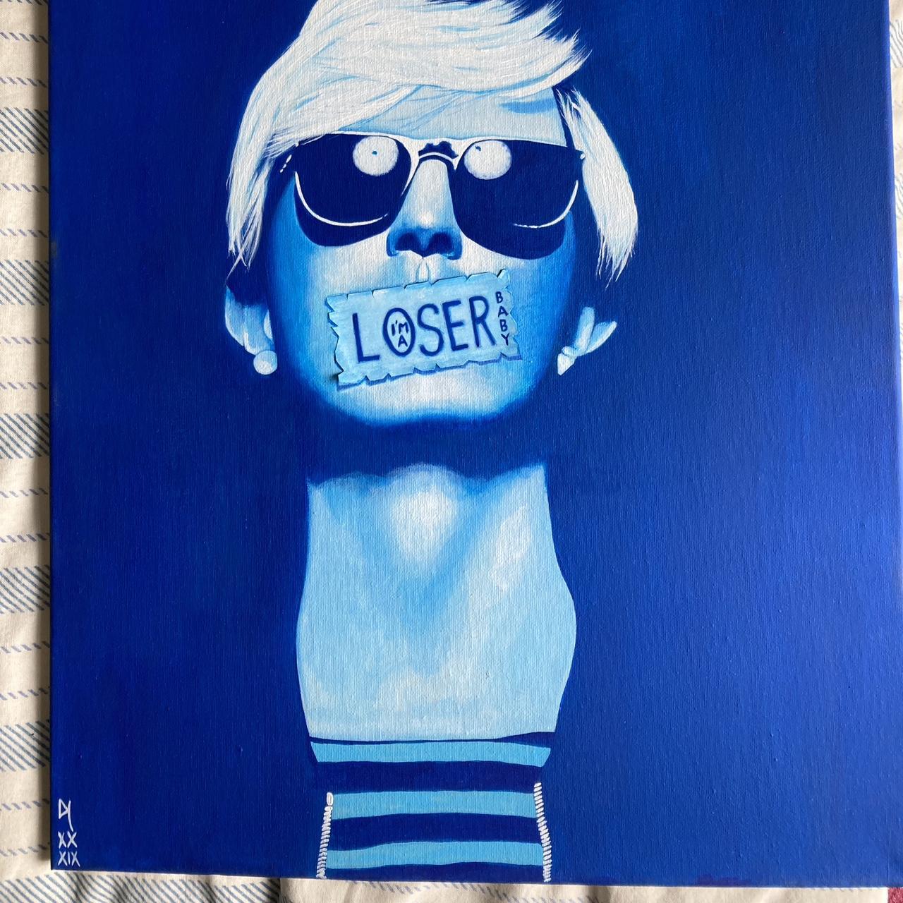 Beck original artwork in acrylic on canvas Approx... - Depop