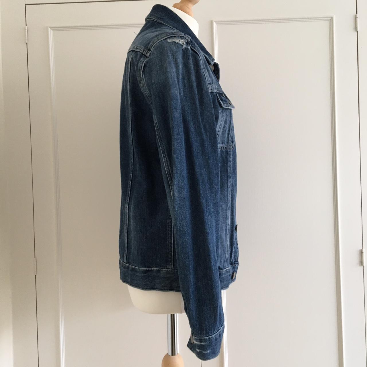 AllSaints Jaypee distressed denim jacket. Mens... - Depop