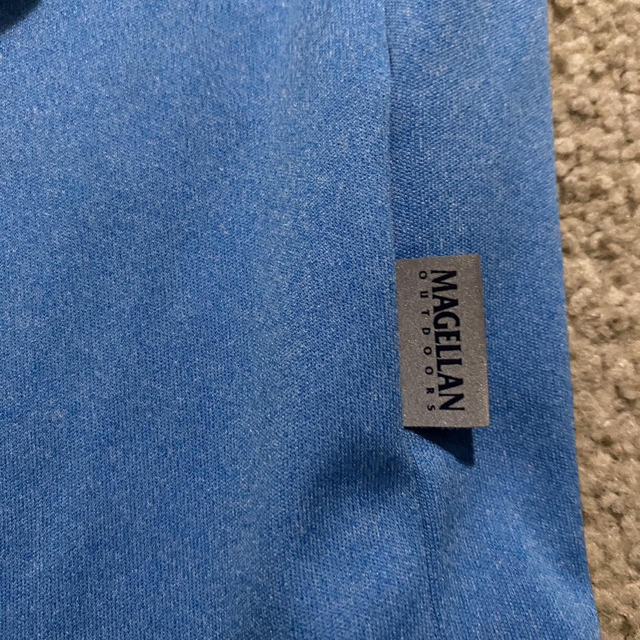 light blue Magellan long sleeve fits like a... - Depop