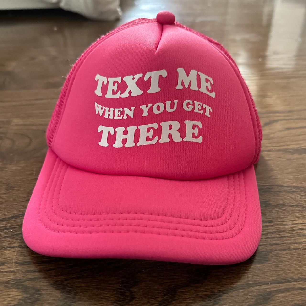 TMWYGT Hot Pink Cap - Depop