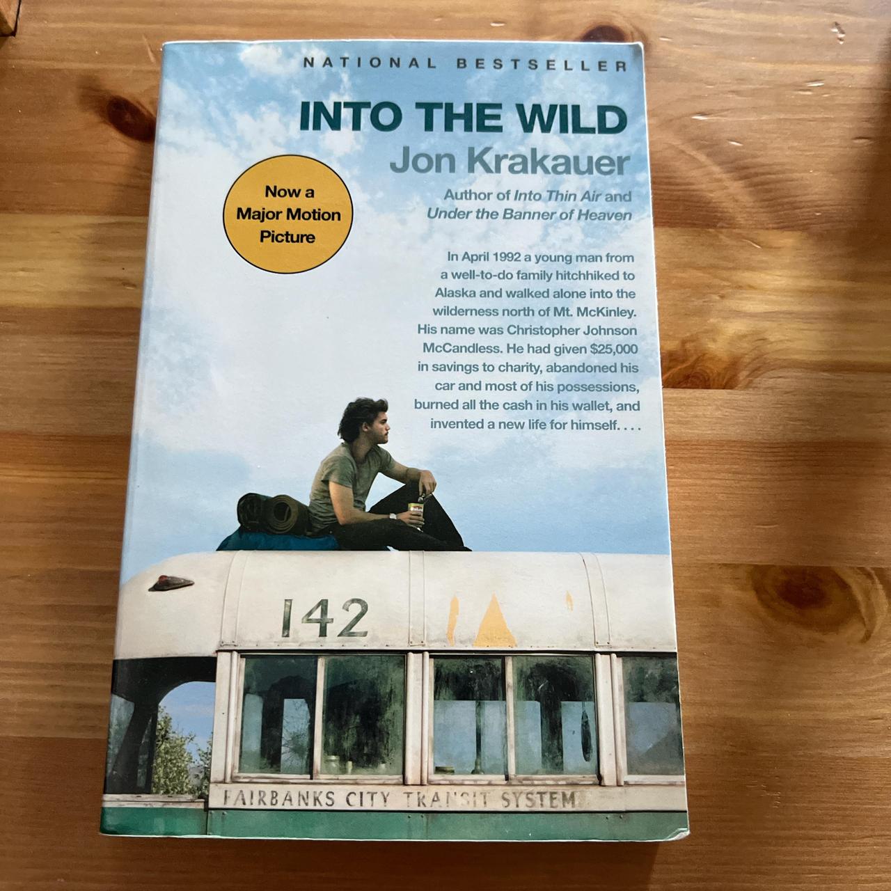 Into the Wild by Jon Krakauer - a classic novel... | Depop