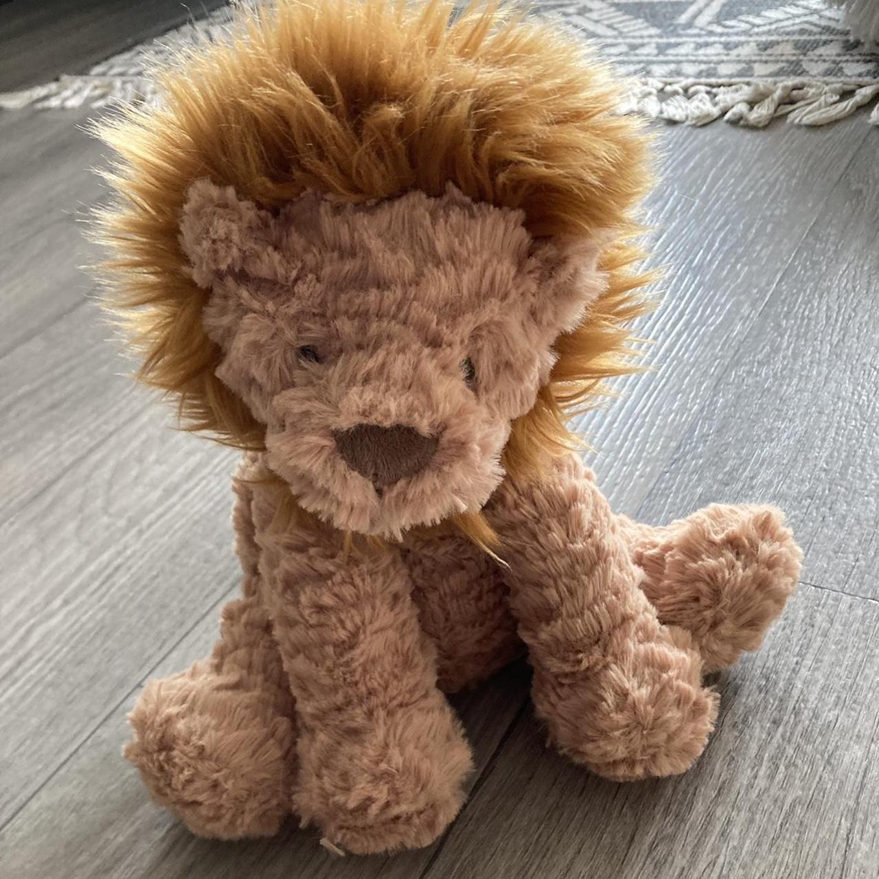 Jellycat London Medium Fuddlewuddle Lion 9" Plush... - Depop