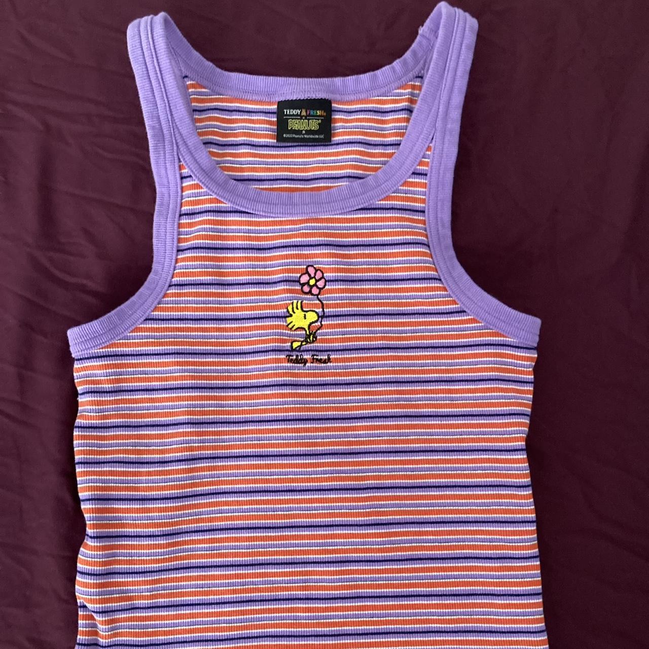 Teddy Fresh Peanuts Snoopy tank top Size M - LOS... | Depop