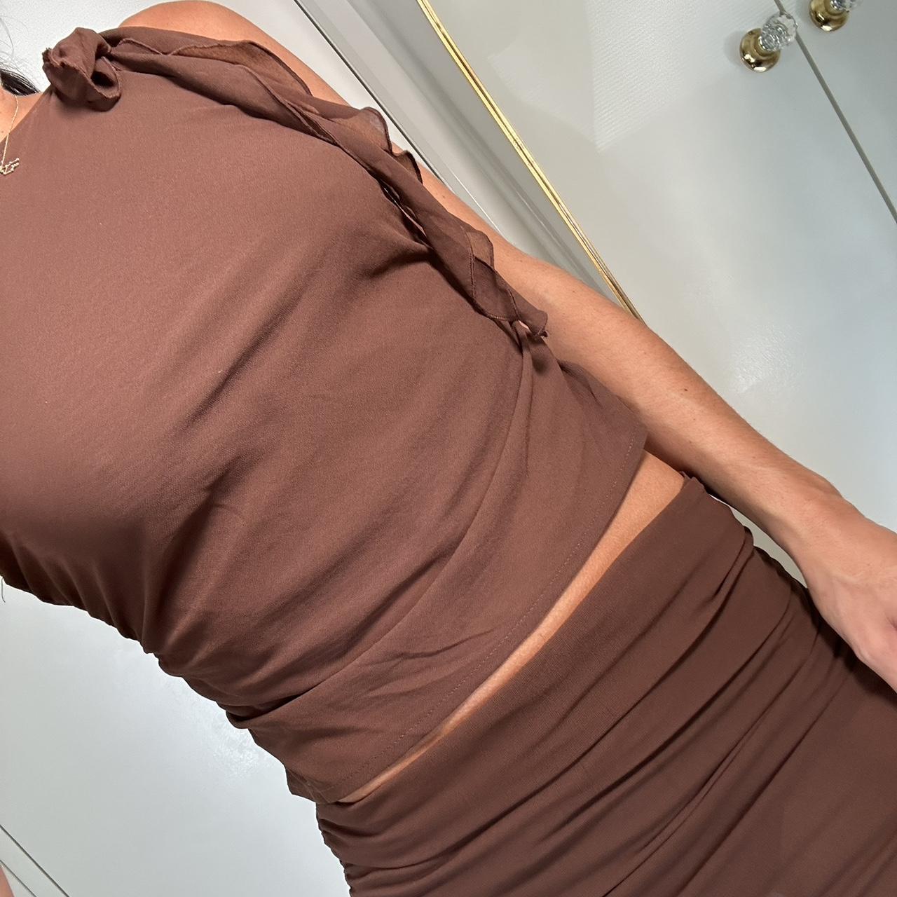 Lioness Rendezvous Set in Chocolate • Both size S... - Depop