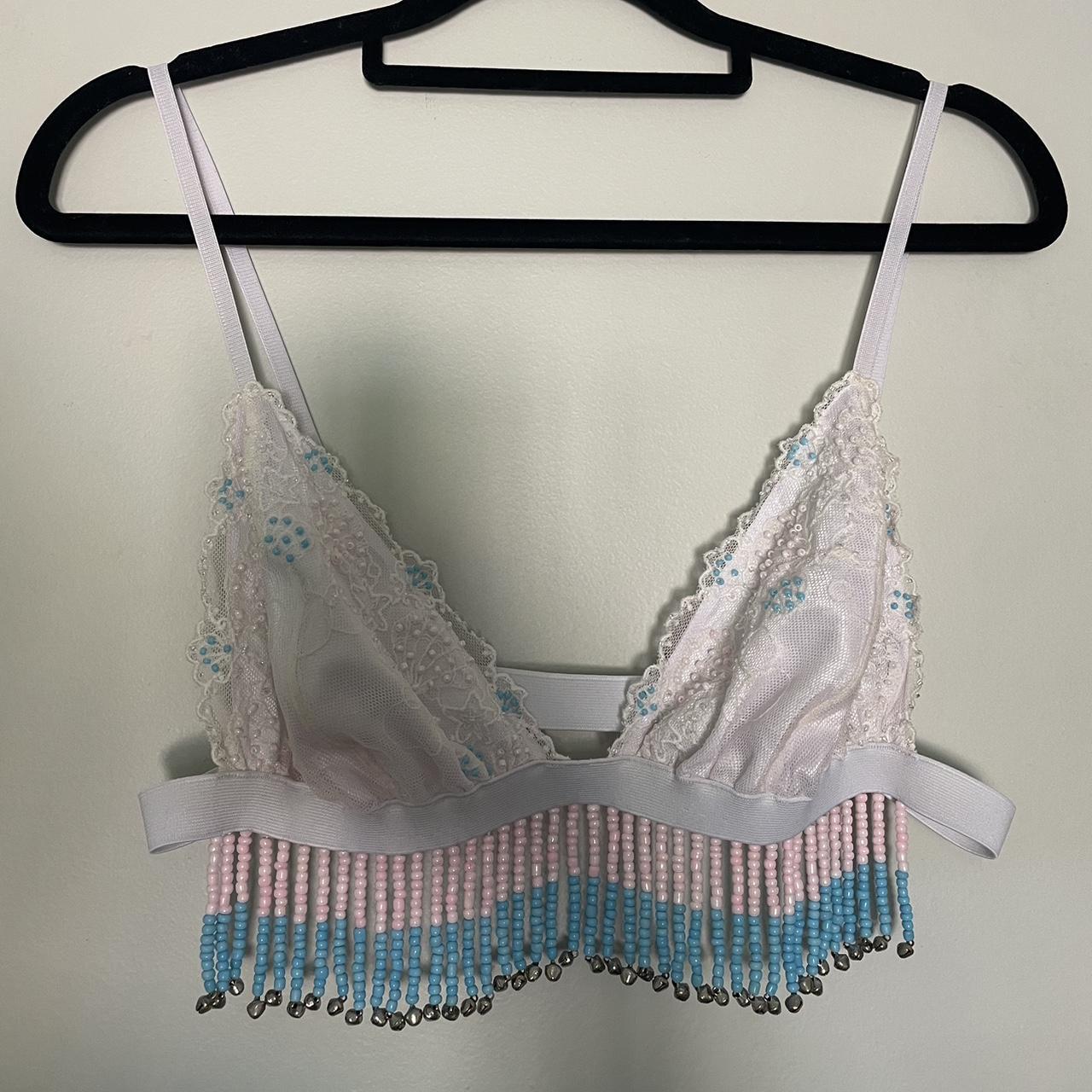 Her Pony the Label - Neptune Beaded Jingle Bra Size... - Depop