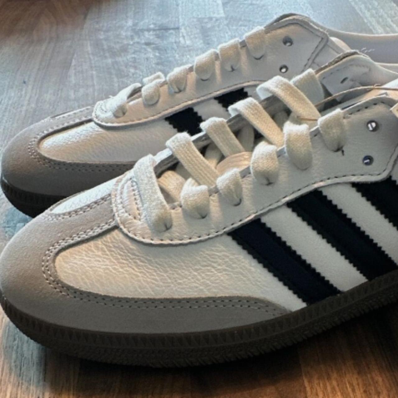 Adidas Samba OG Cloud White Core Black Women's Size... - Depop