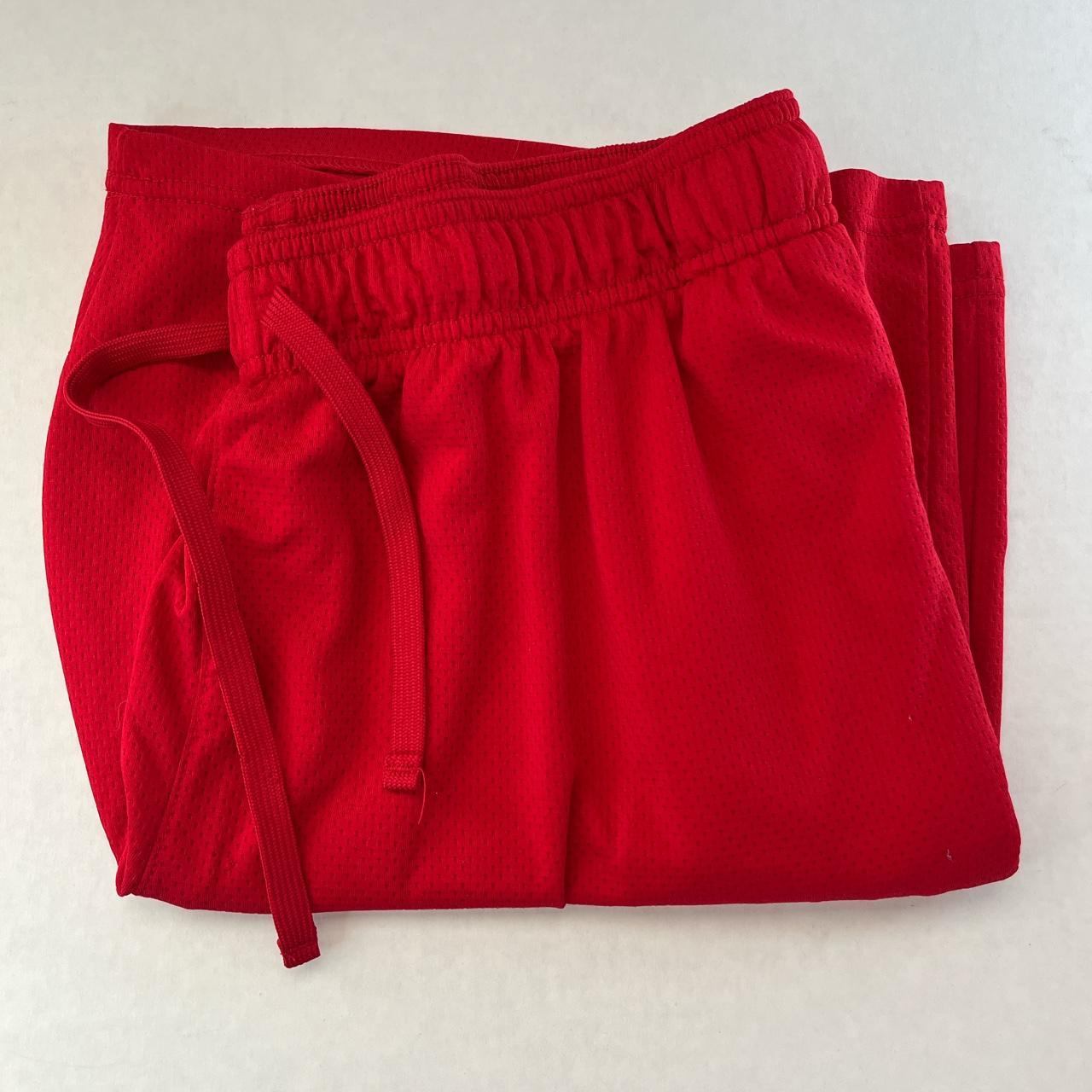 Athletic red shorts - Depop