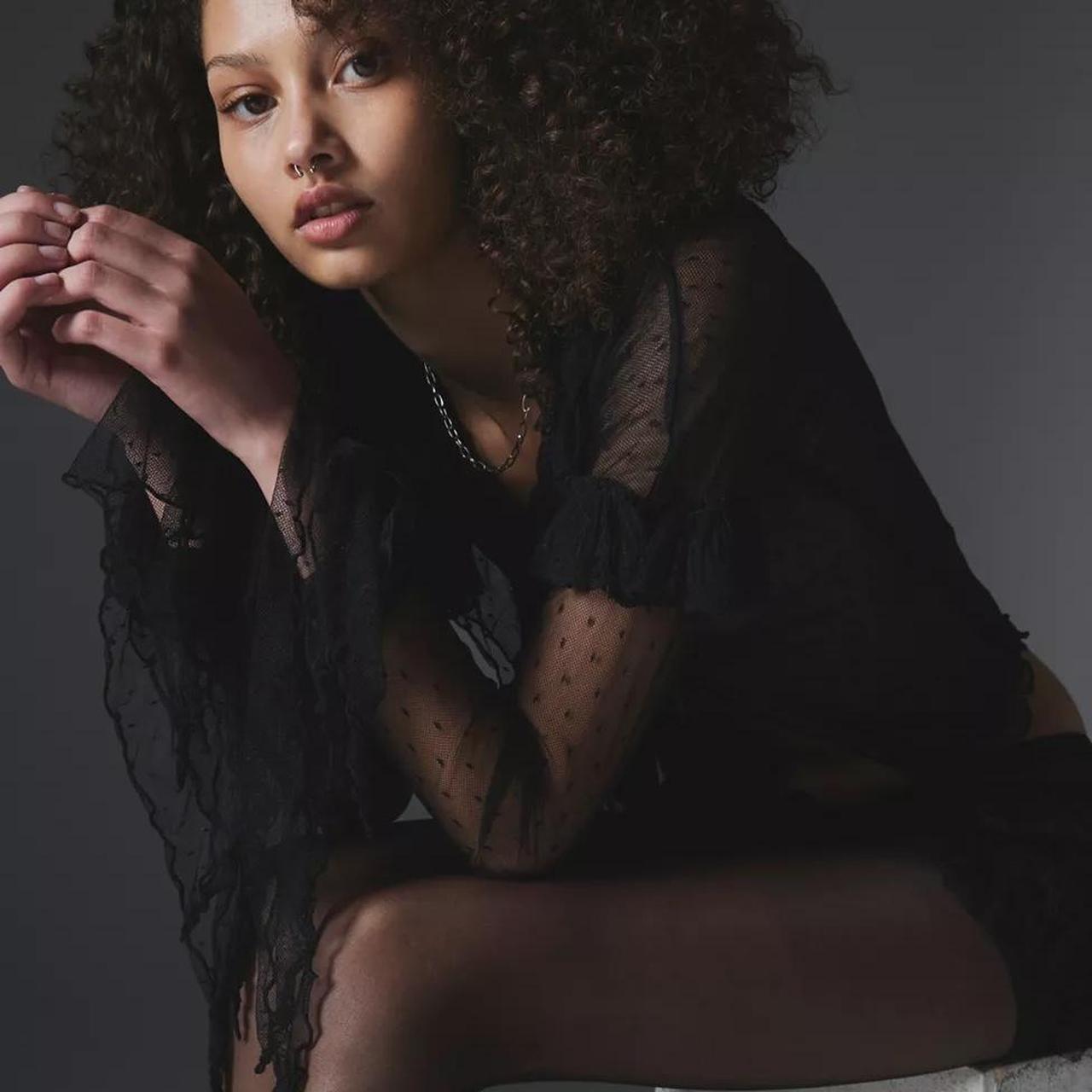 JADED London •Priya Tulle Blouse •New with tags 🏷️... - Depop