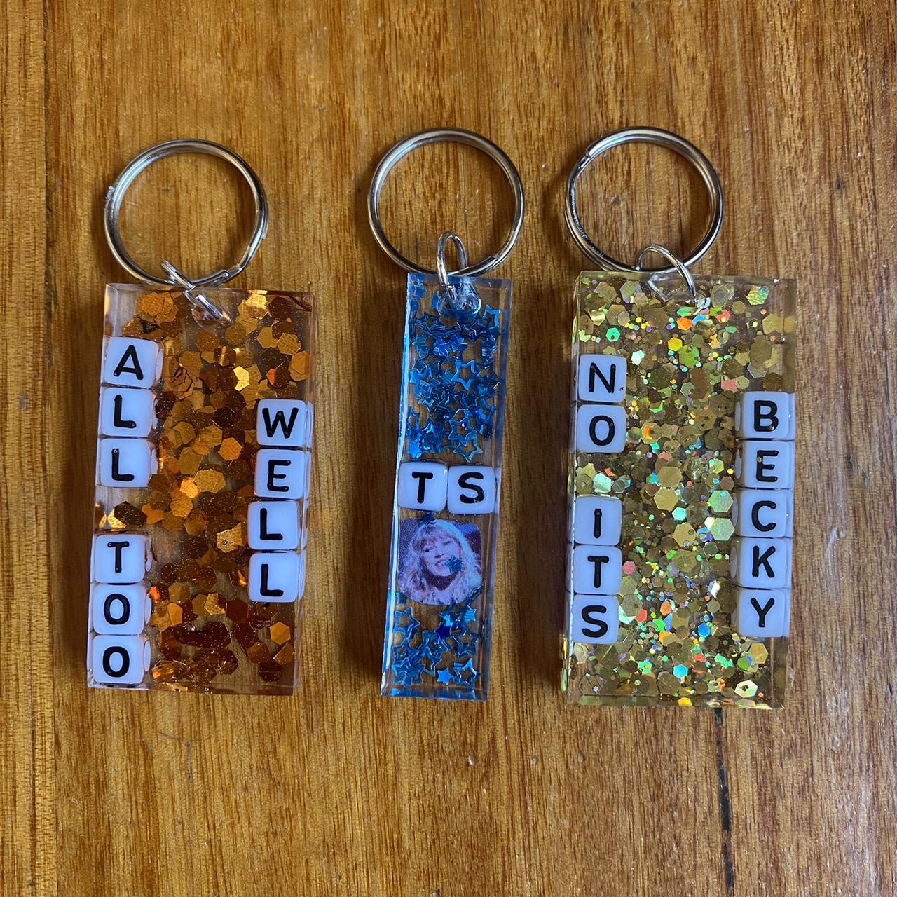Taylor Swift Handmade Resin Keychains $4 each or... - Depop