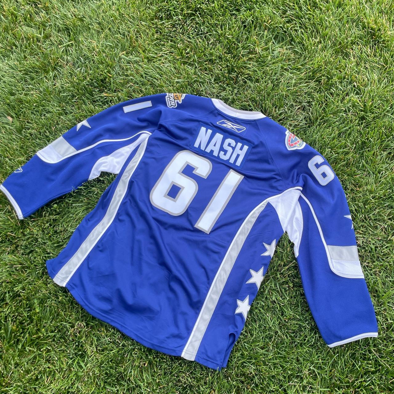 Y2K Reebok Rick Nash NHL All Star Jersey - Size... - Depop
