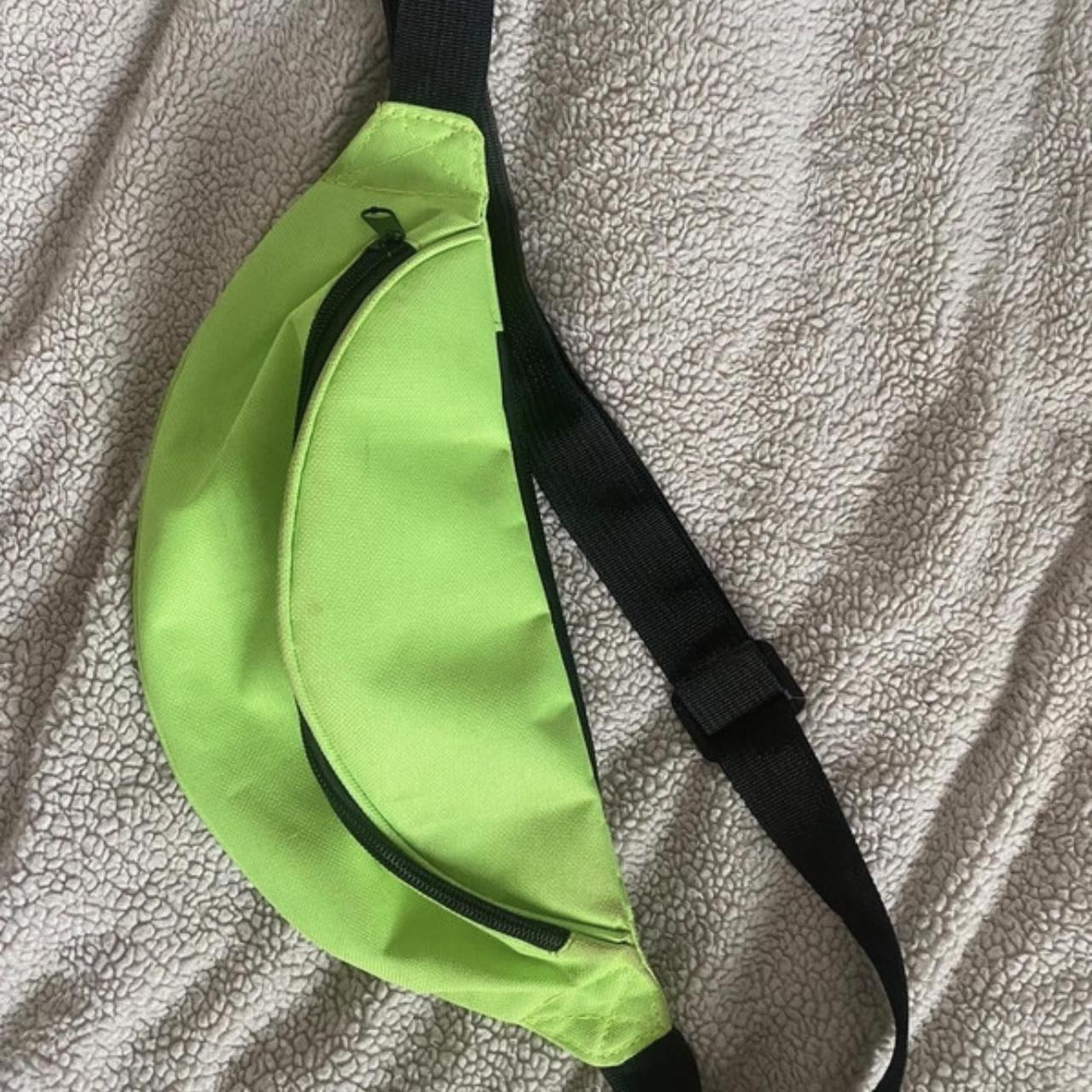 Green bum bag worn once #bumbag #green #festivalvibe - Depop