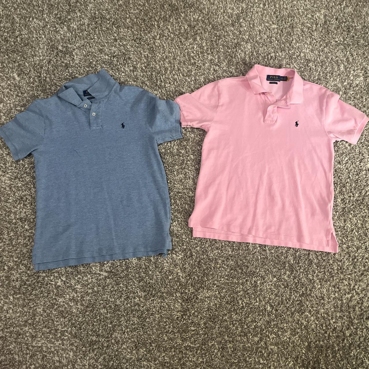 polo shirt bundle kids large nothing wrong w these i... - Depop