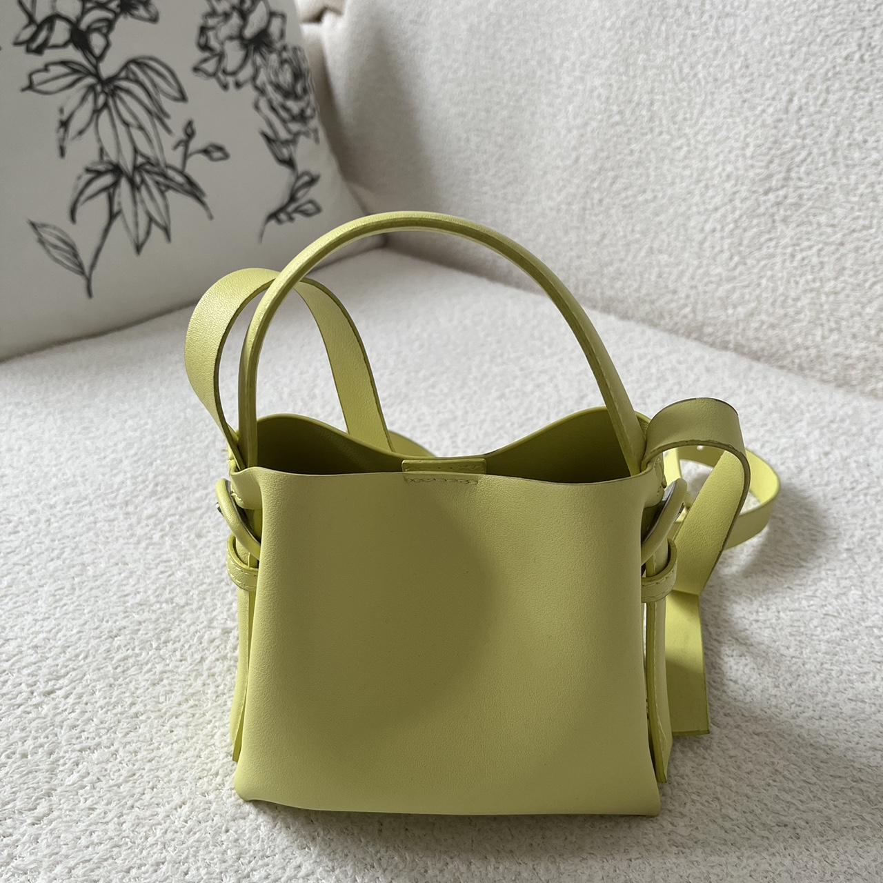 Small yellow mango bag. Wore once or twice max.... - Depop