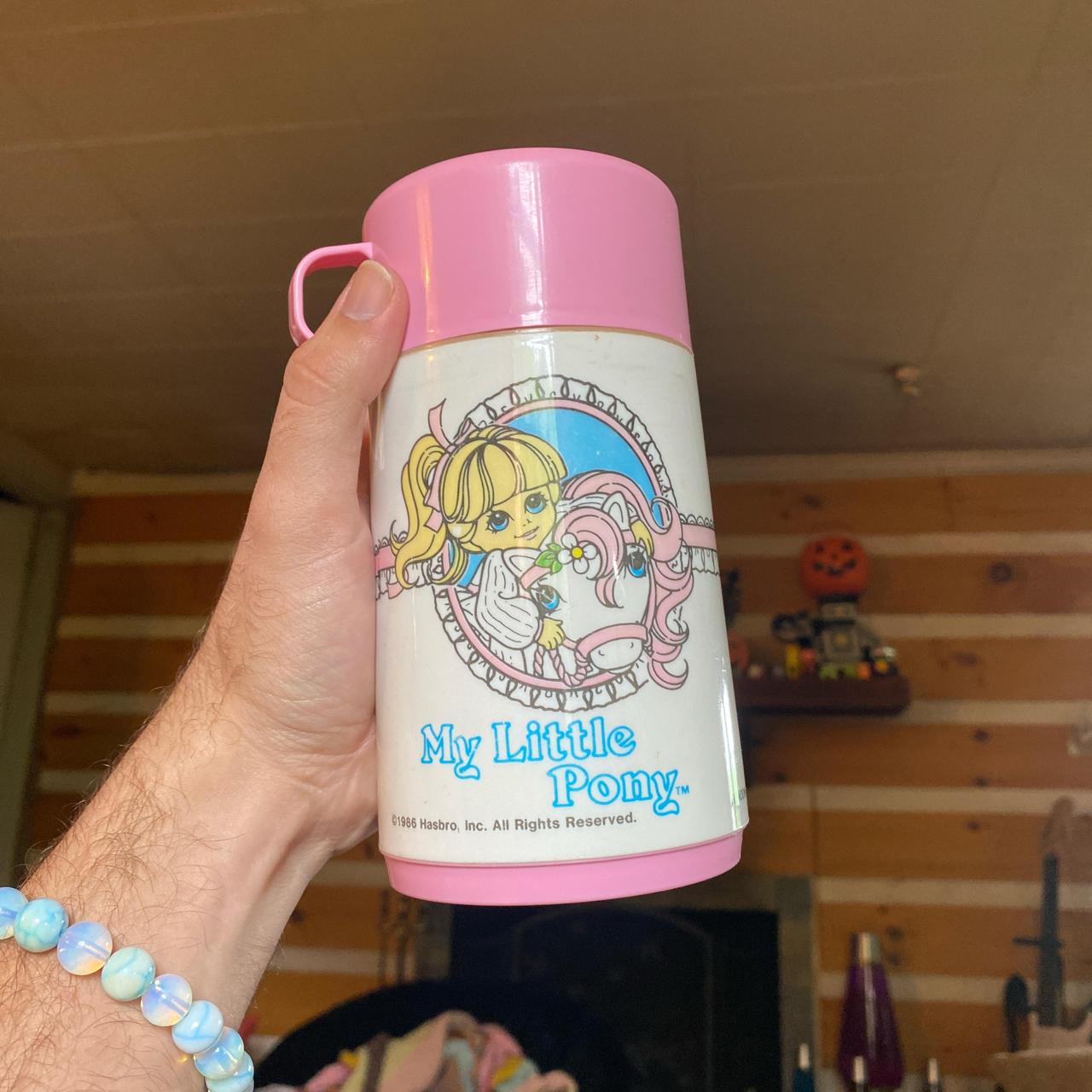 1986 80s My Little Pony mlp thermos #80s #kidcore... - Depop