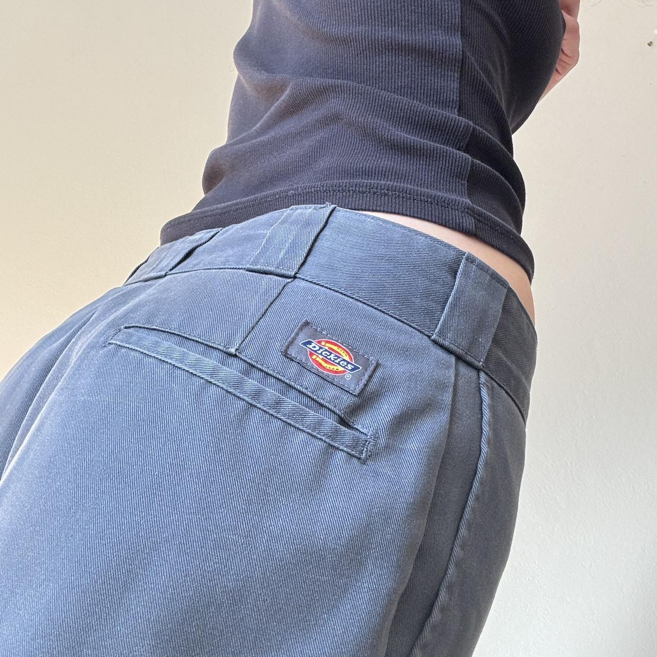 Grey dickies 874 original fit 32 x 32 Slightly faded - Depop