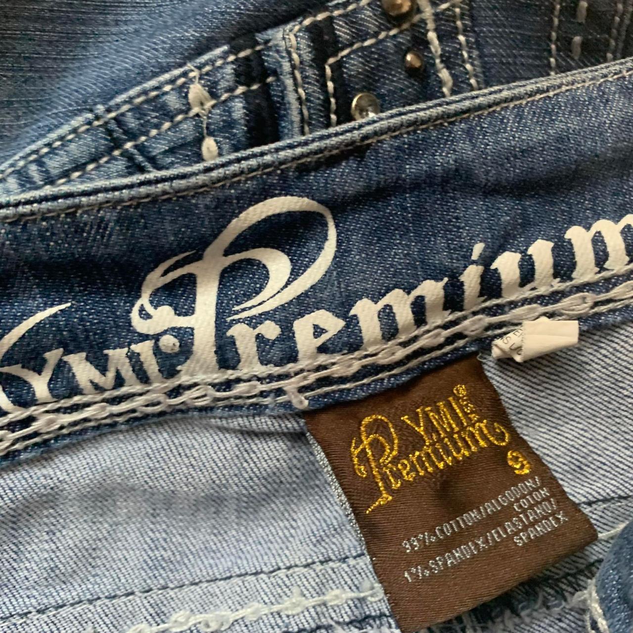 EUC YMI Premium Denim Shorts Size 9 - Depop
