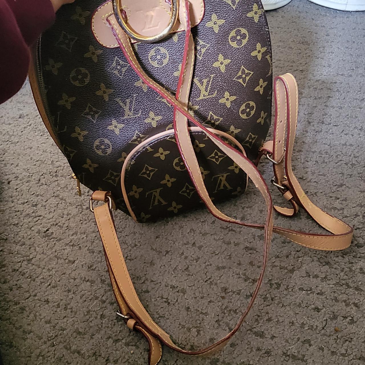 Vintage small Louis V bag some staining on the... - Depop