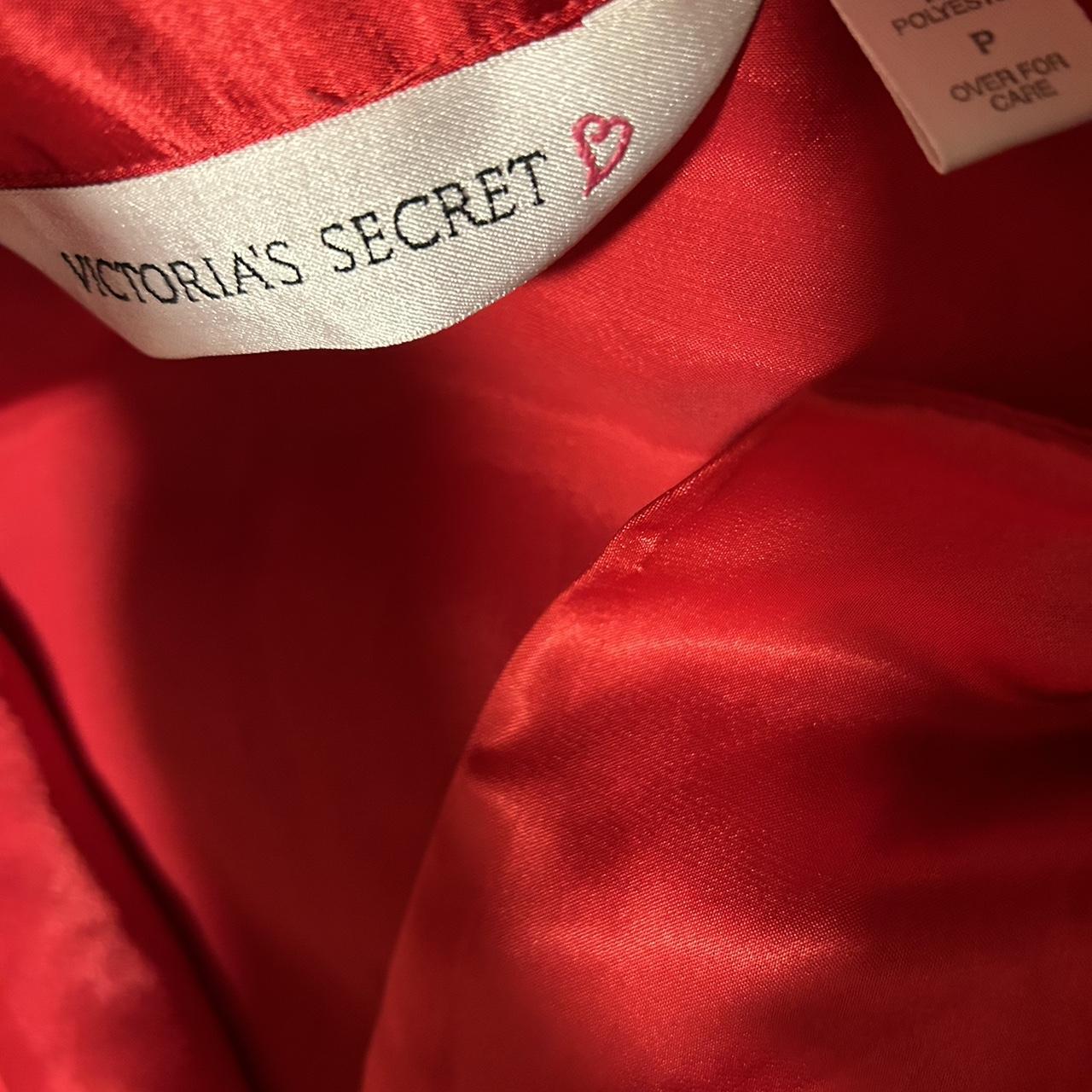 Vampy Red & Black Victoria’s Secret Button Down •... - Depop