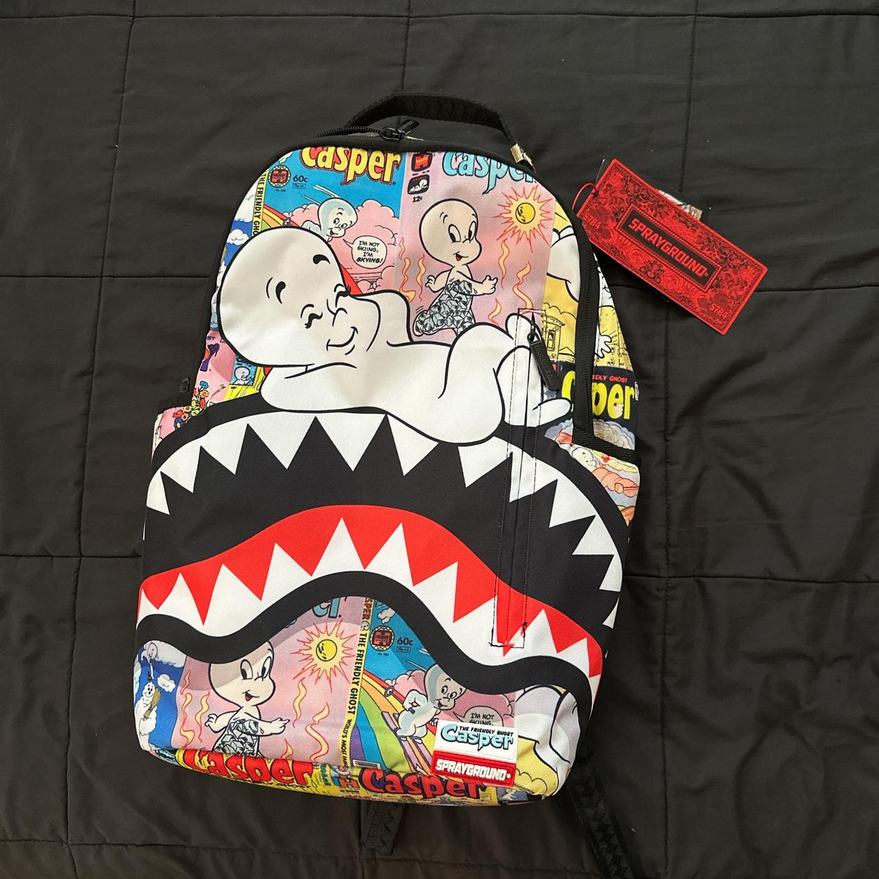 Sprayground X Casper Very Rare Never Sold Again | Depop