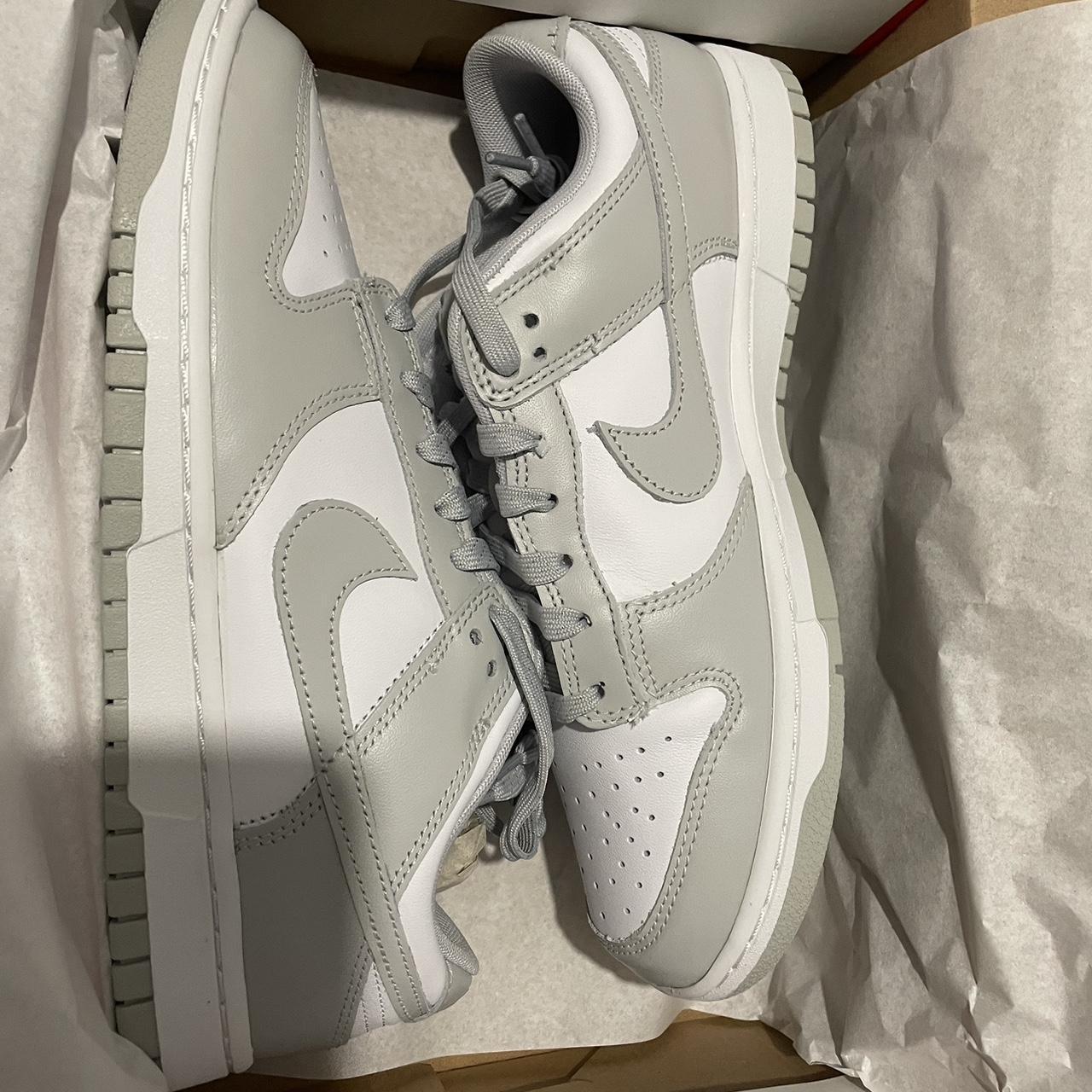 Nike Dunks Grey Fogs (Size Uk 8.5) - worth 250 on... - Depop