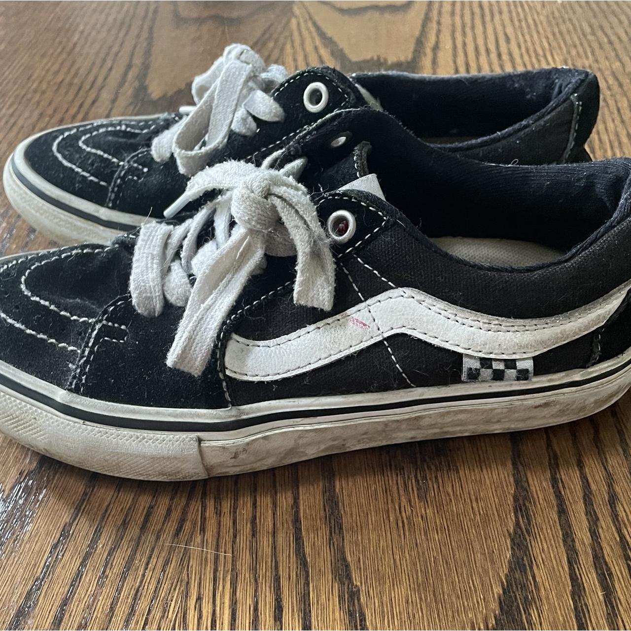 Size 4 vans skate pro - Depop