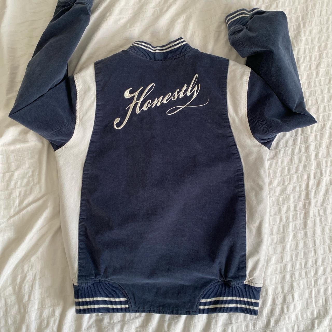 American Eagle varsity letterman jacket Women Size... - Depop