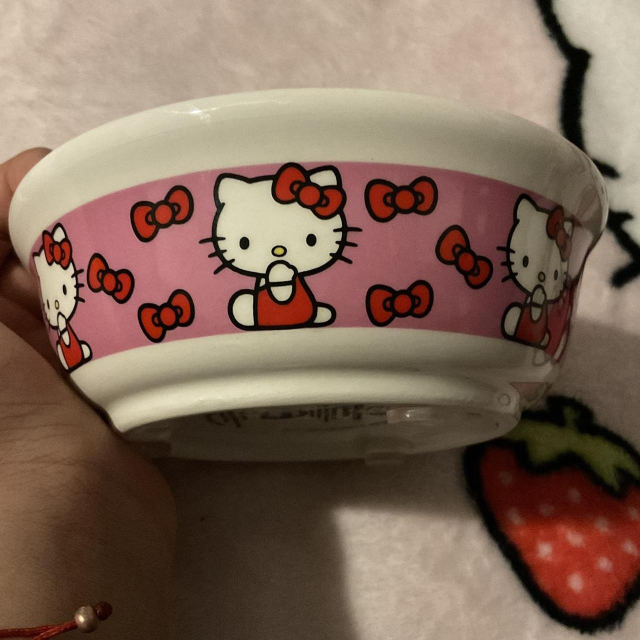 Hello kitty cat bowl - Depop