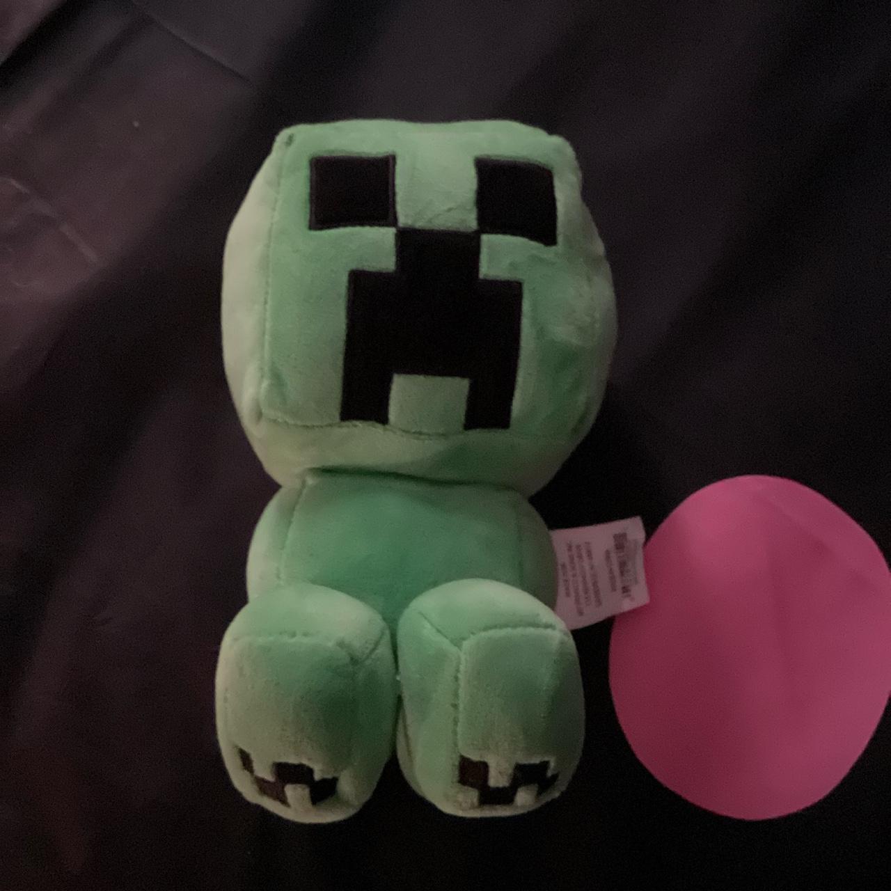 Minecraft plushy piggy bank - Depop
