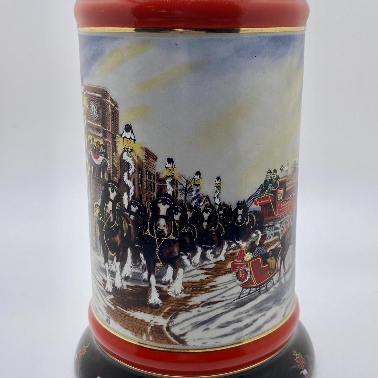 Vintage Budweiser Beer mug Manufactured in Germany 7... - Depop