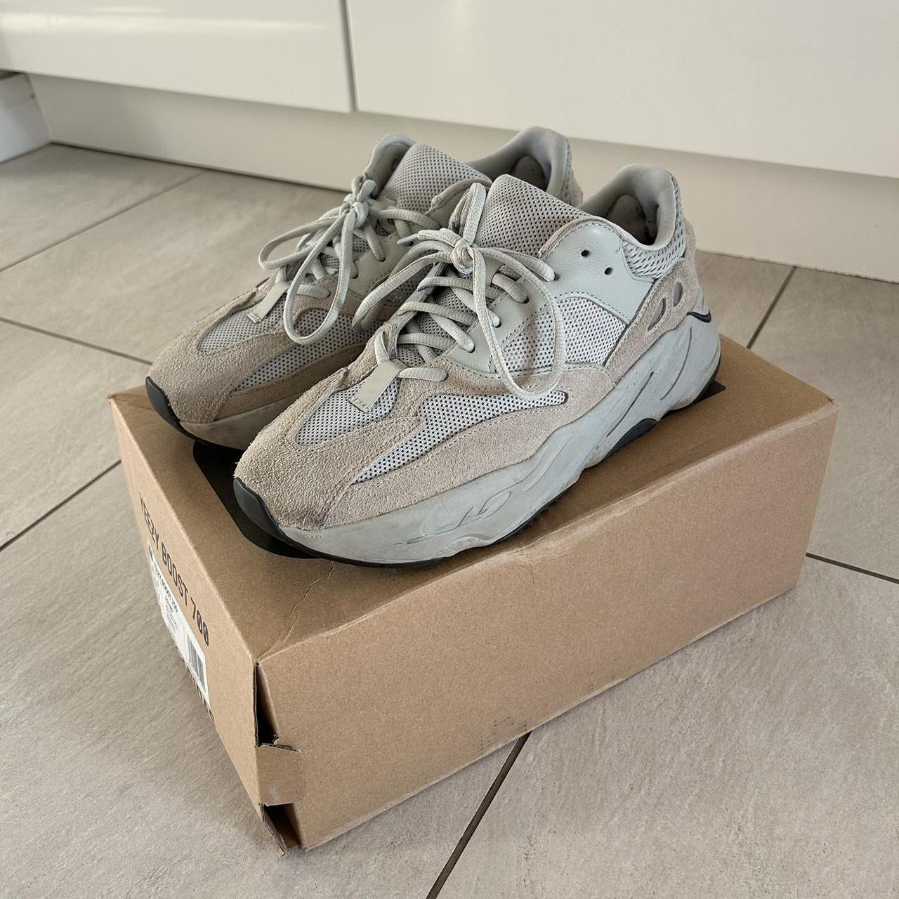 Yeezy Men's Grey Trainers | Depop