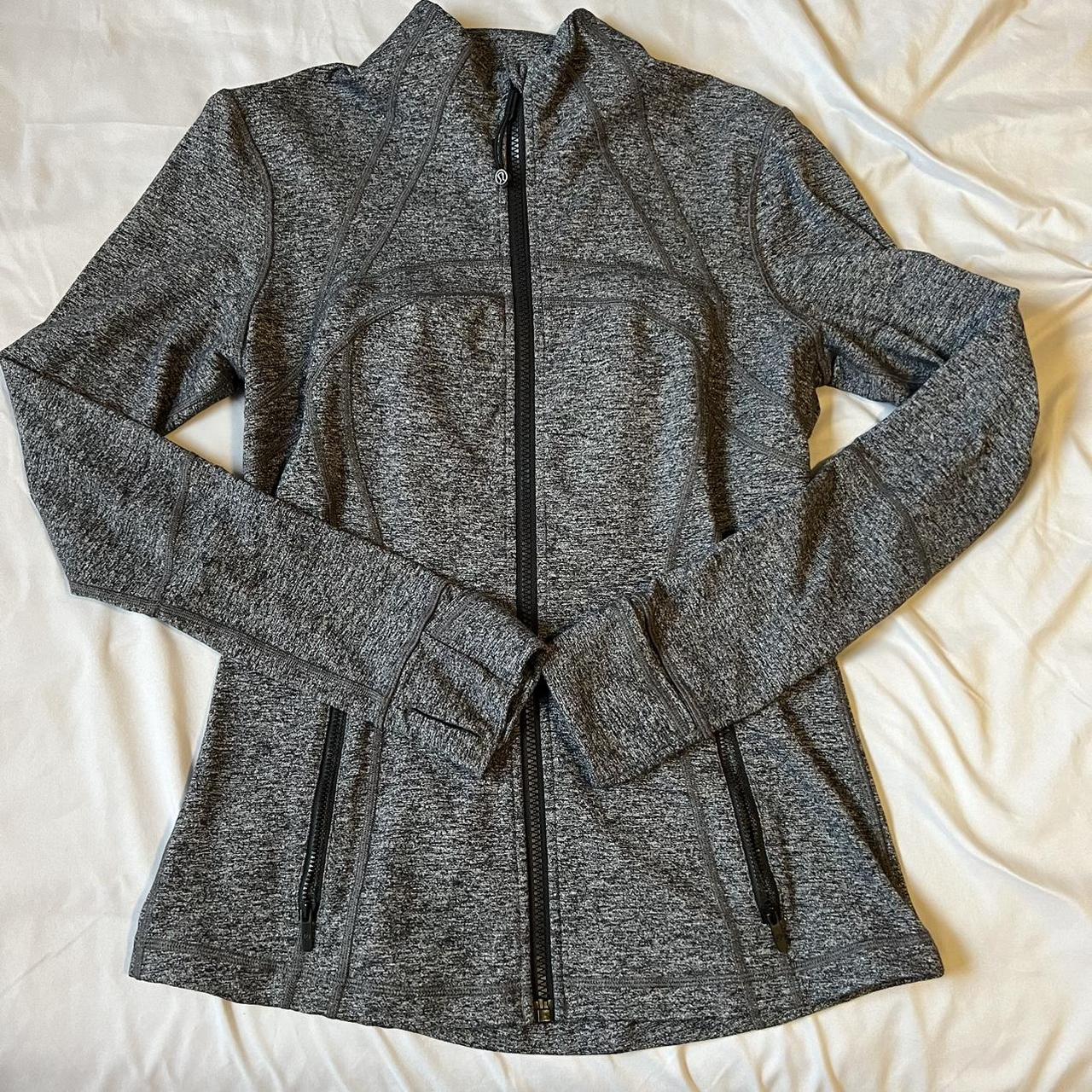 Lululemon Define Jacket heather gray 10 - Depop