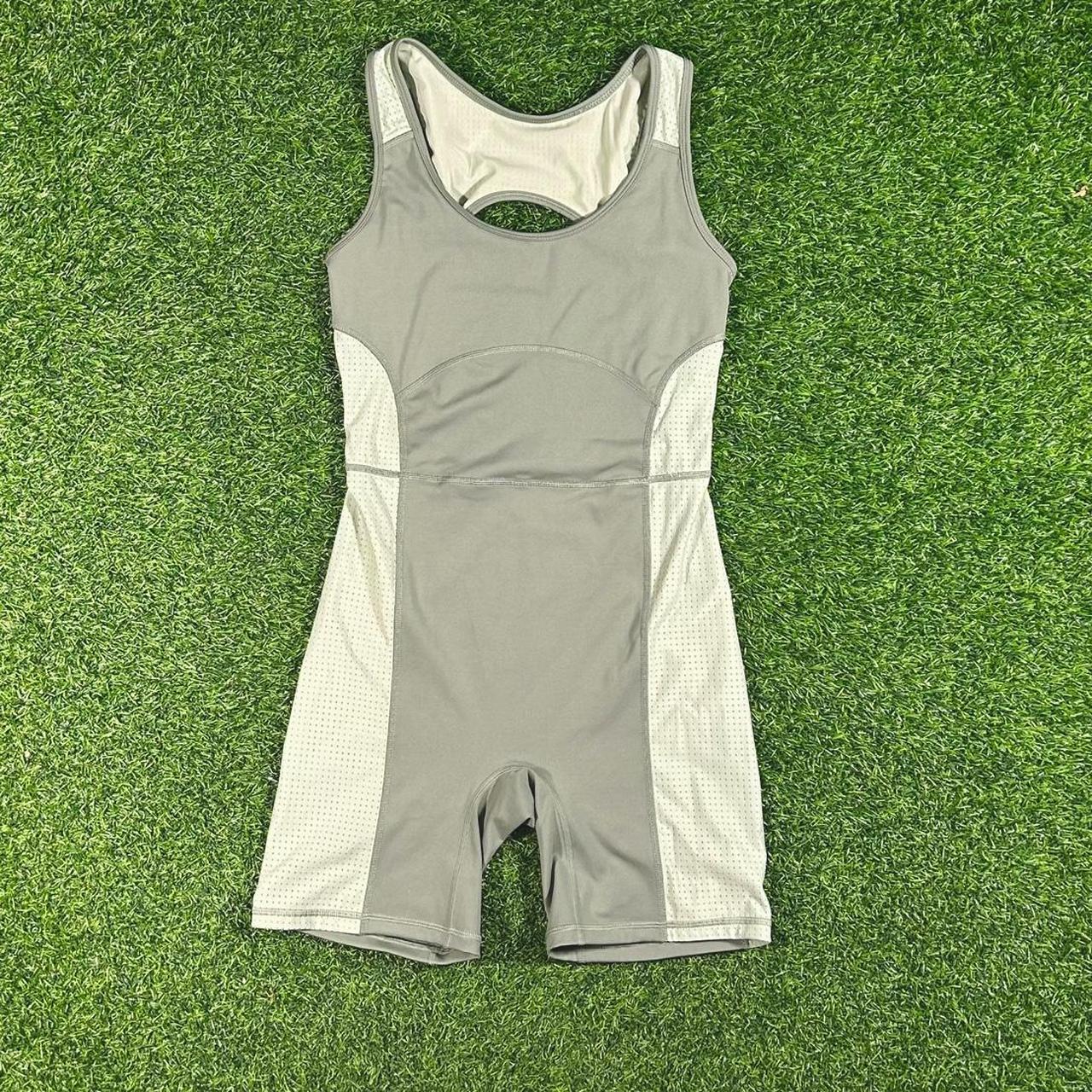 Brand new Fabletics body suit 🍋‍🟩 Pastel & sage green.... | Depop