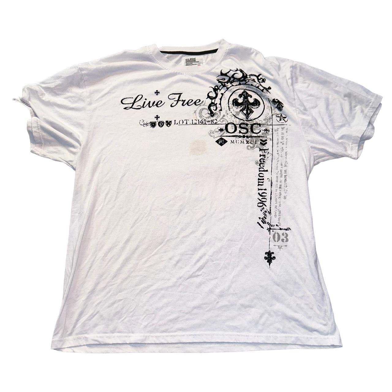 Y2k tee shirt .size 3x #y2k #grunge #skater #fashion - Depop