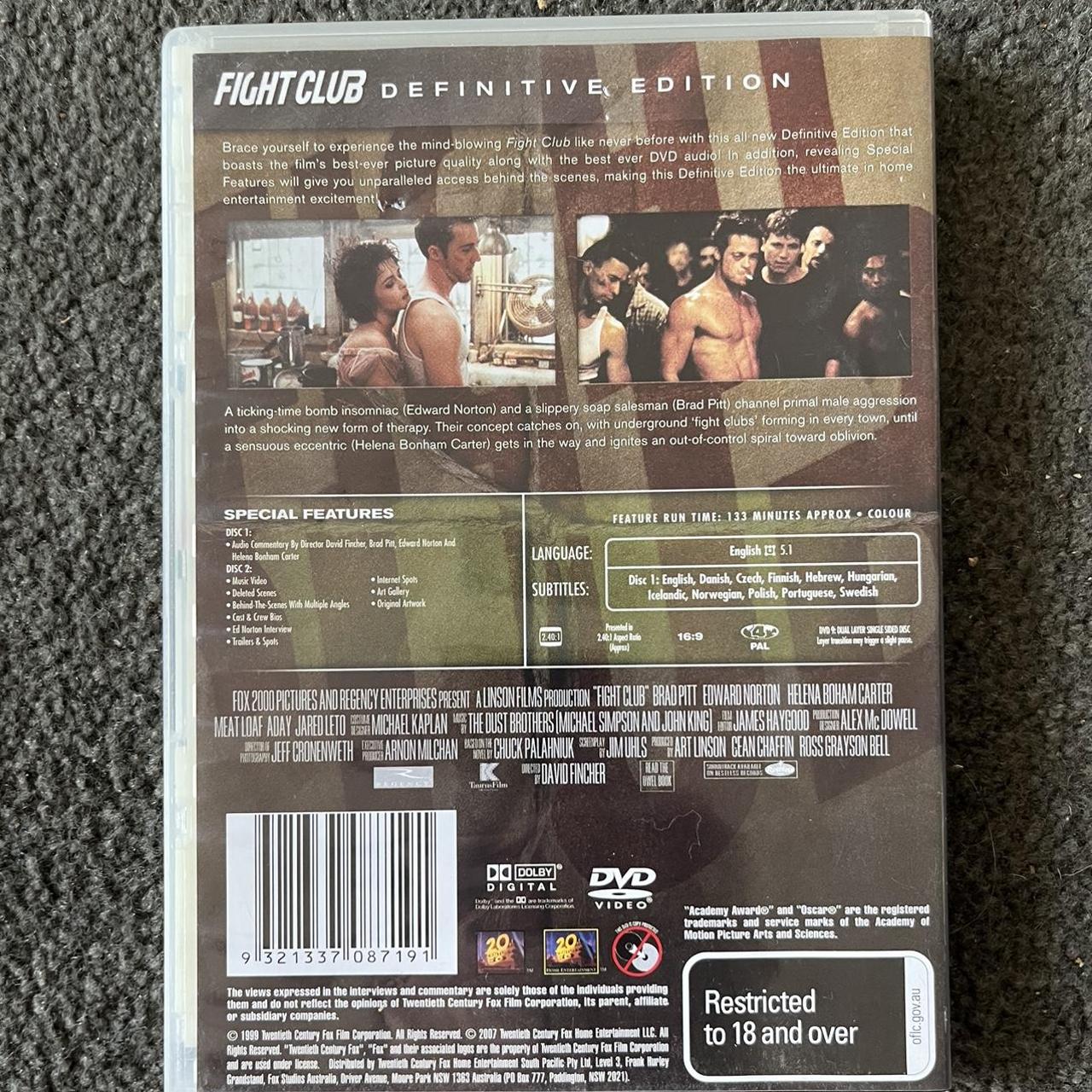Fight Club #movies #fightclub #dvds - Depop