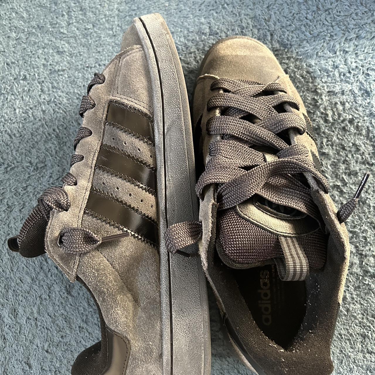 ADIDAS CAMPUS ALL BLACK LIMITED EDITION SIZE... - Depop