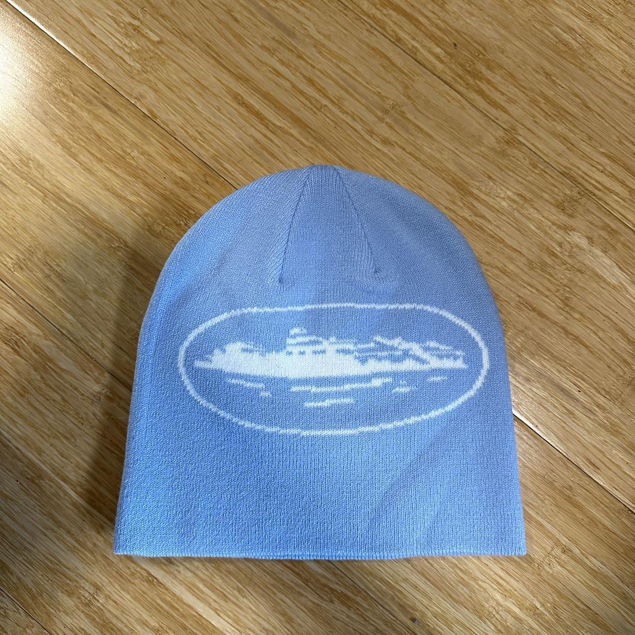 Blue Alcatraz Corteiz Beanie #corteiz #beanie #uk... - Depop
