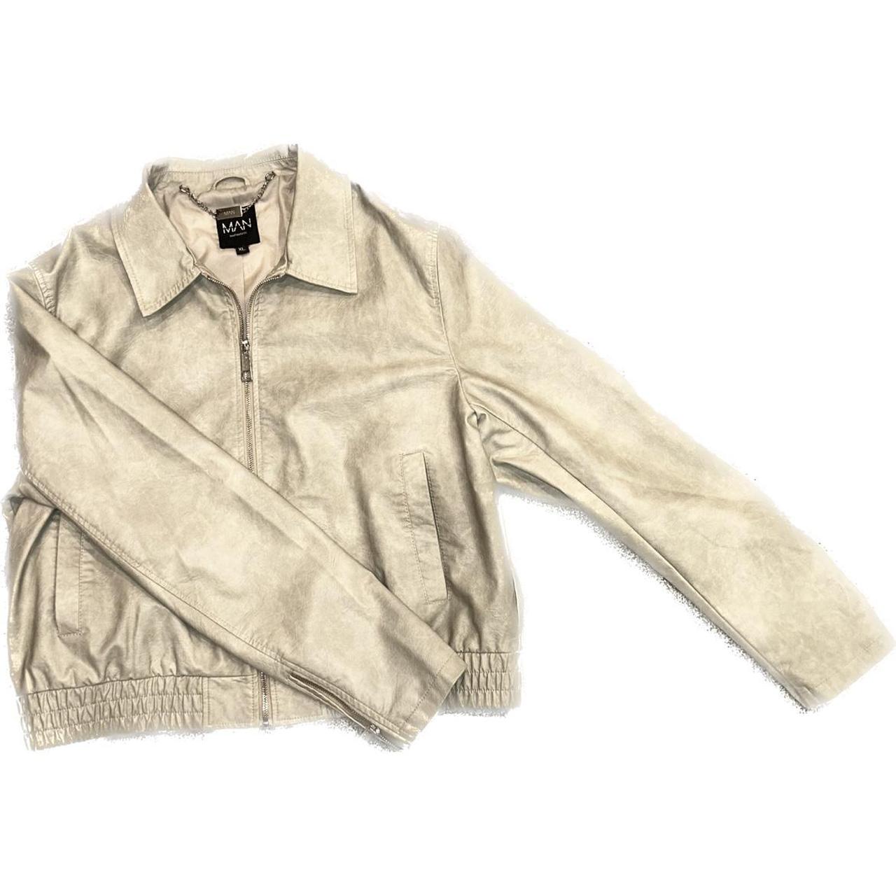 Men's Cream Jacket | Depop