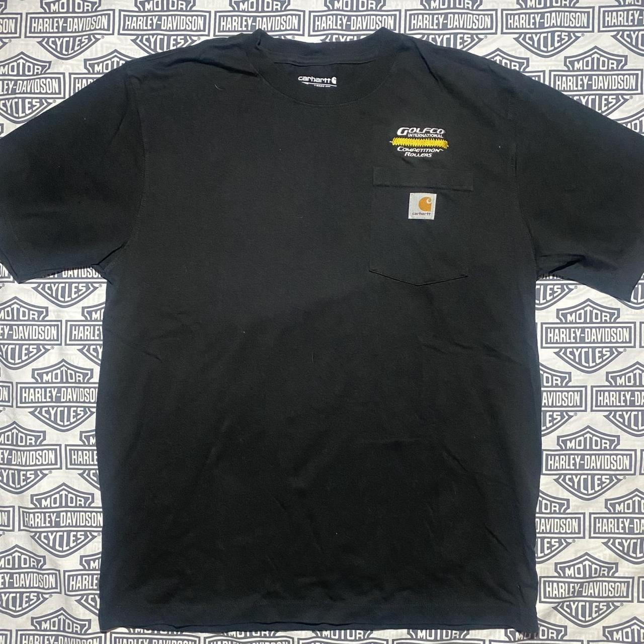 Carhartt Embroidered Shirt Size: Adult... | Depop