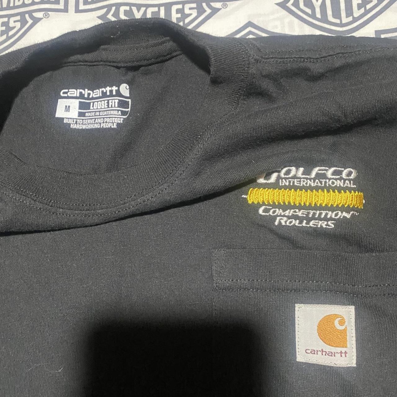 Carhartt Embroidered Shirt Size: Adult... | Depop