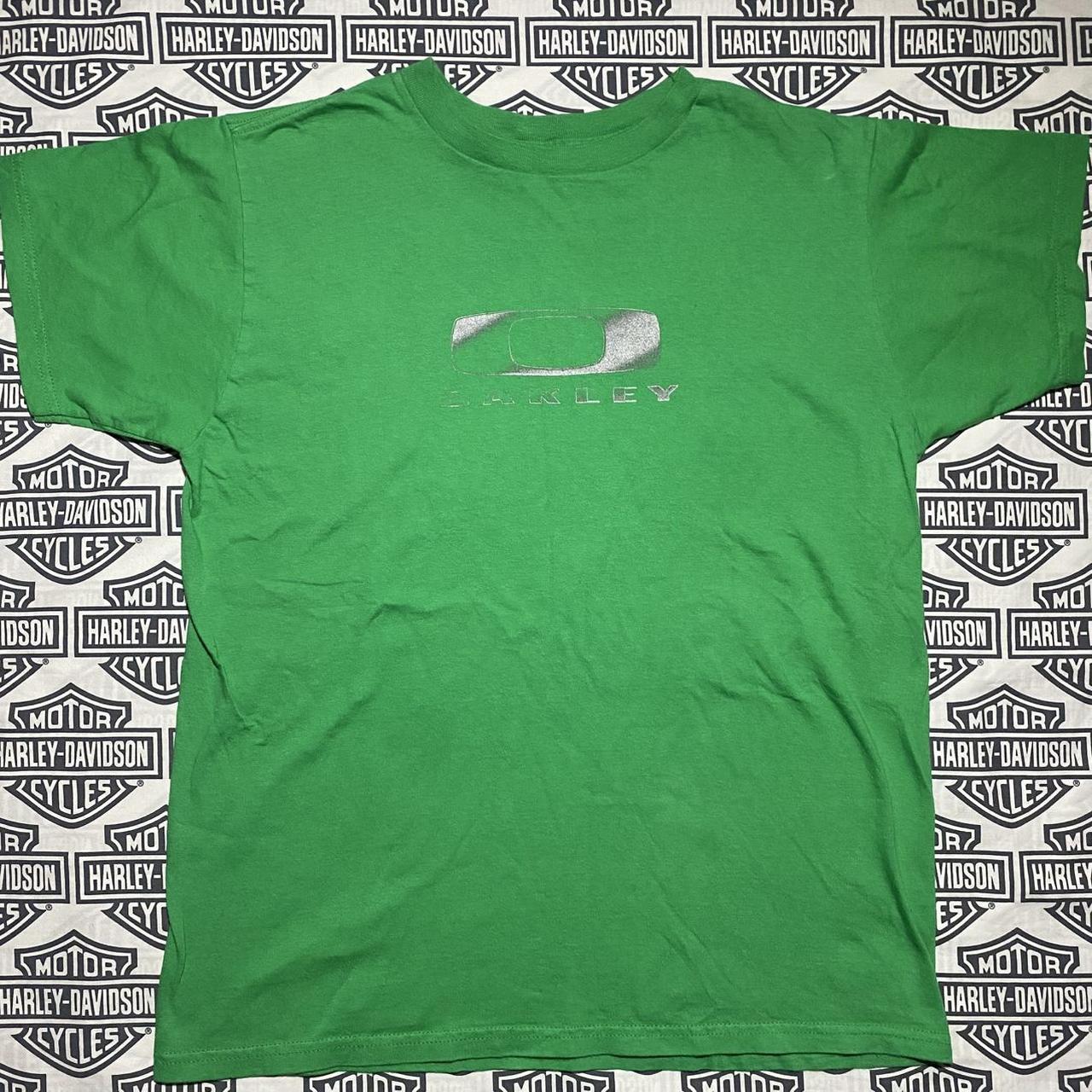 Basic Oakley T-Shirt Size: Adult Medium Measurements... | Depop