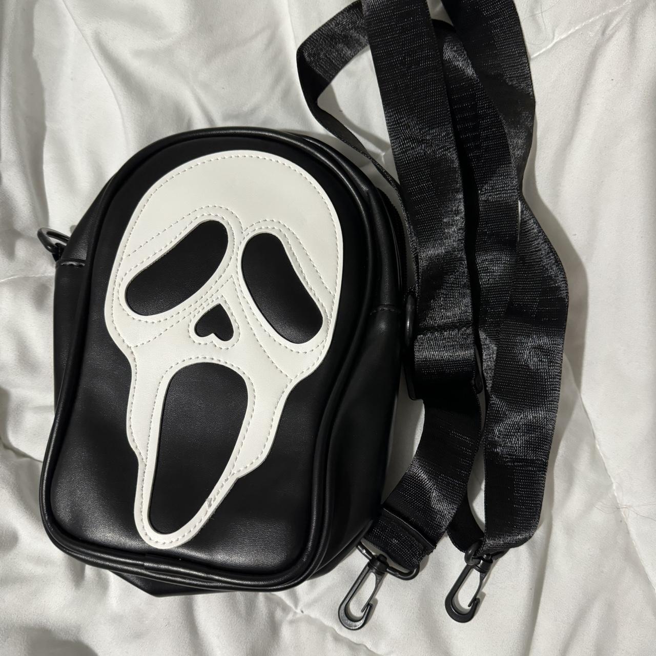 ghost face scream crossbody purse. brand new never... - Depop