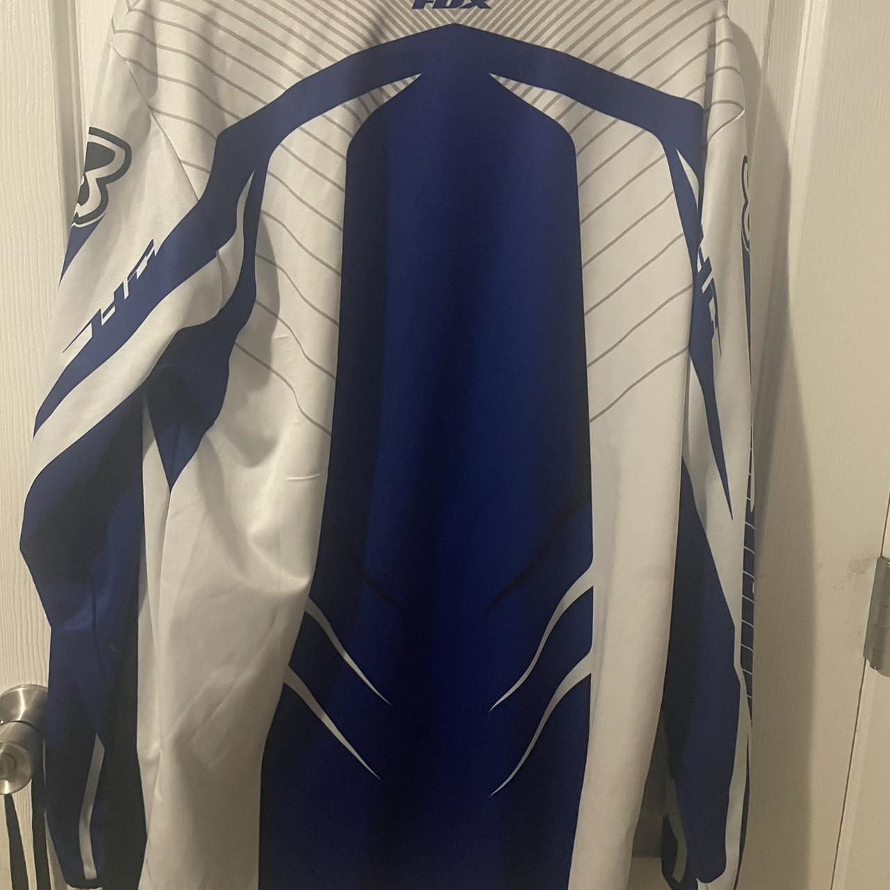 Blue Fox Racing Long Sleeve No Flaws No rips Or... - Depop