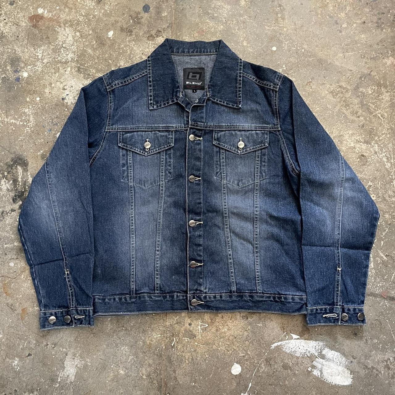 Blend Denim Jacket Size - Large - Depop