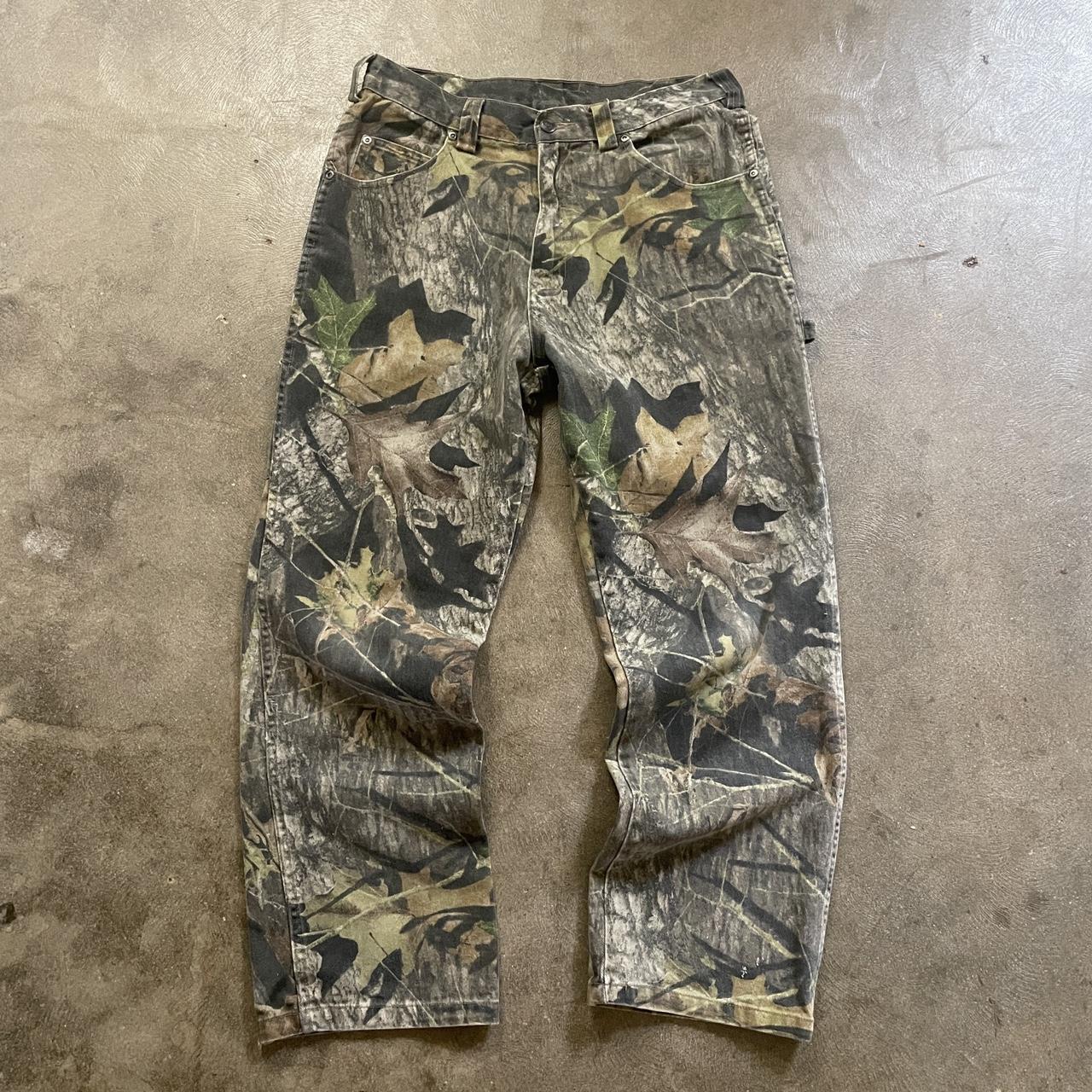 Vintage real tree pants Waist: 30” Inseam:... - Depop