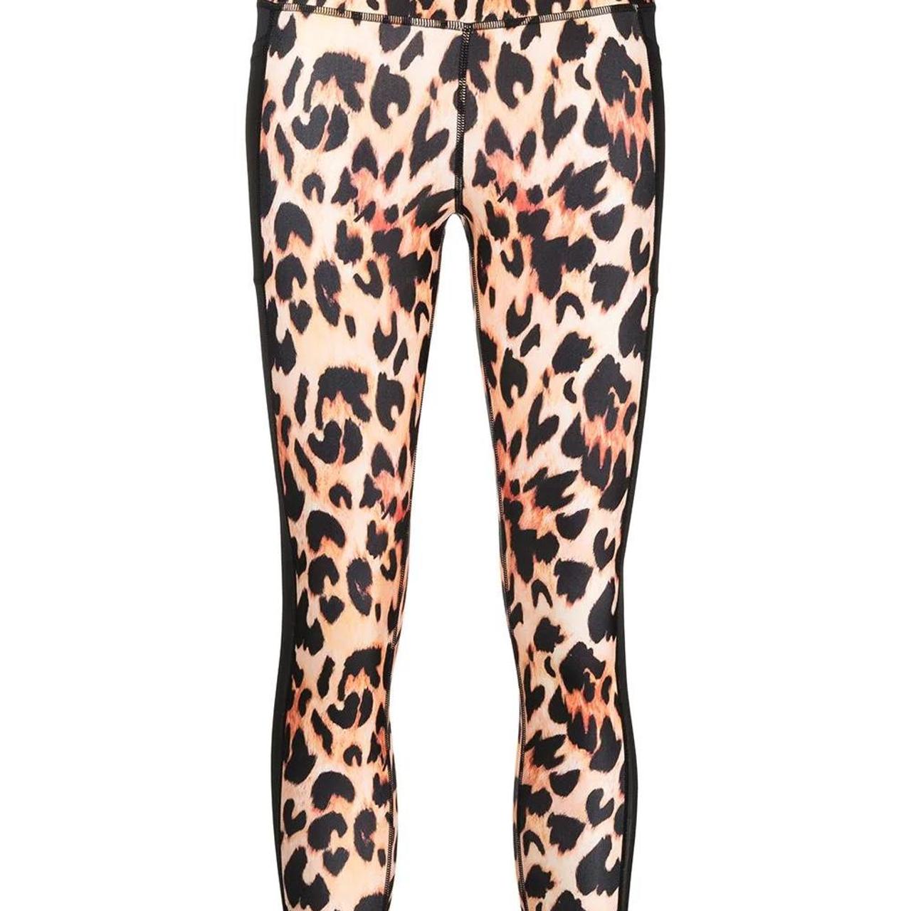 PE nation leopard-print leggings Bought for £110... - Depop